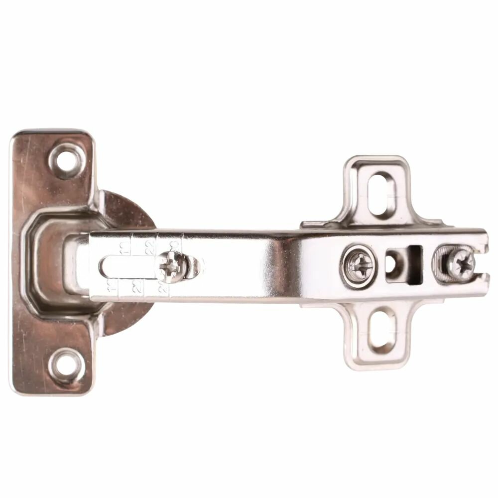 Петля мебельная накладная для угловых шкафов Slide-on, 19х60 мм