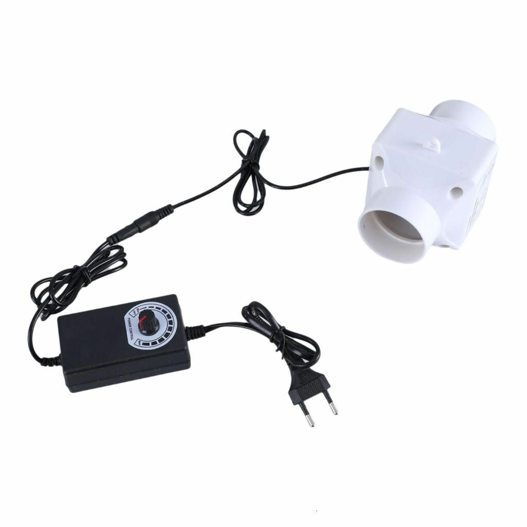 Канальный вентилятор мощностью 48 Вт с внутренним диаметром 50 мм -европейский стандарт