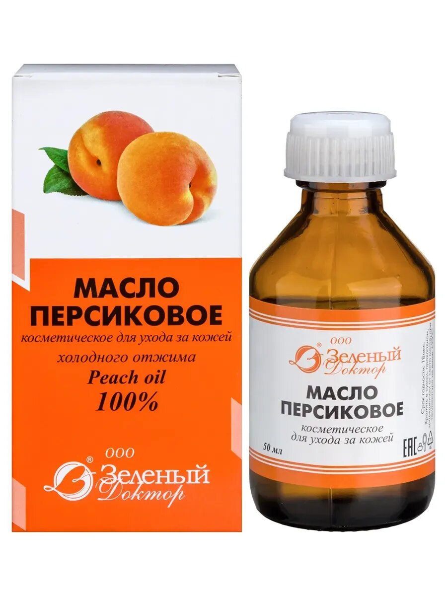 Зеленый доктор Масло персика 50 мл
