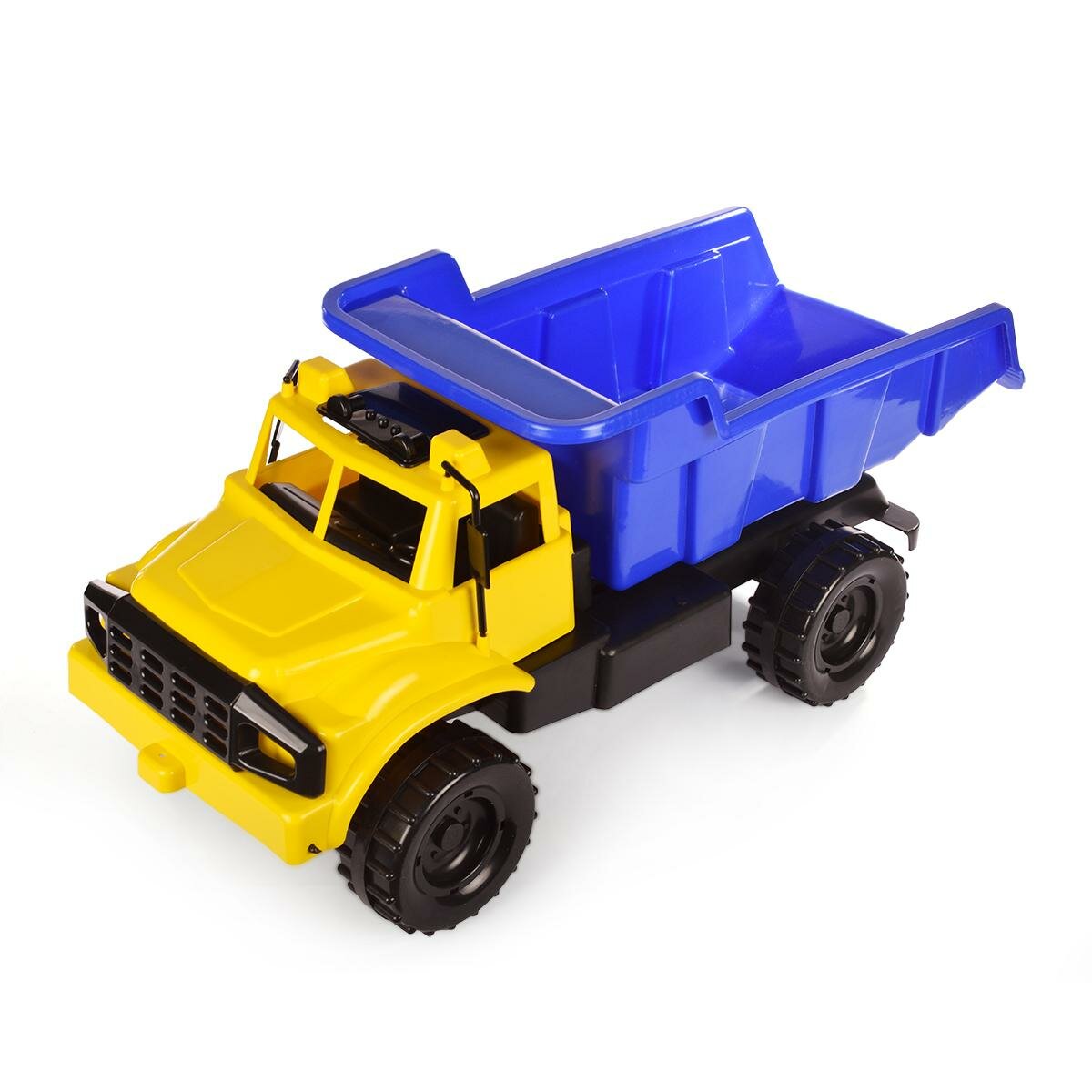 Автомобиль «Зубр-2» самосвал 81x34,5x35 см, прочный пластик, игровая грузовика для детей от 3 лет