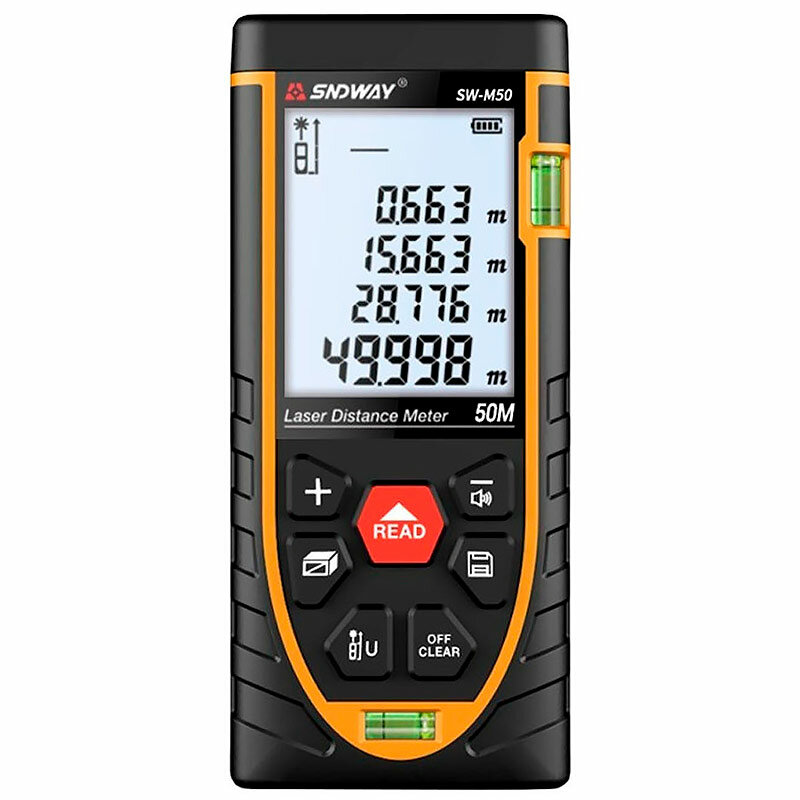 Дальномер SNDWAY SW-M50, 50 м