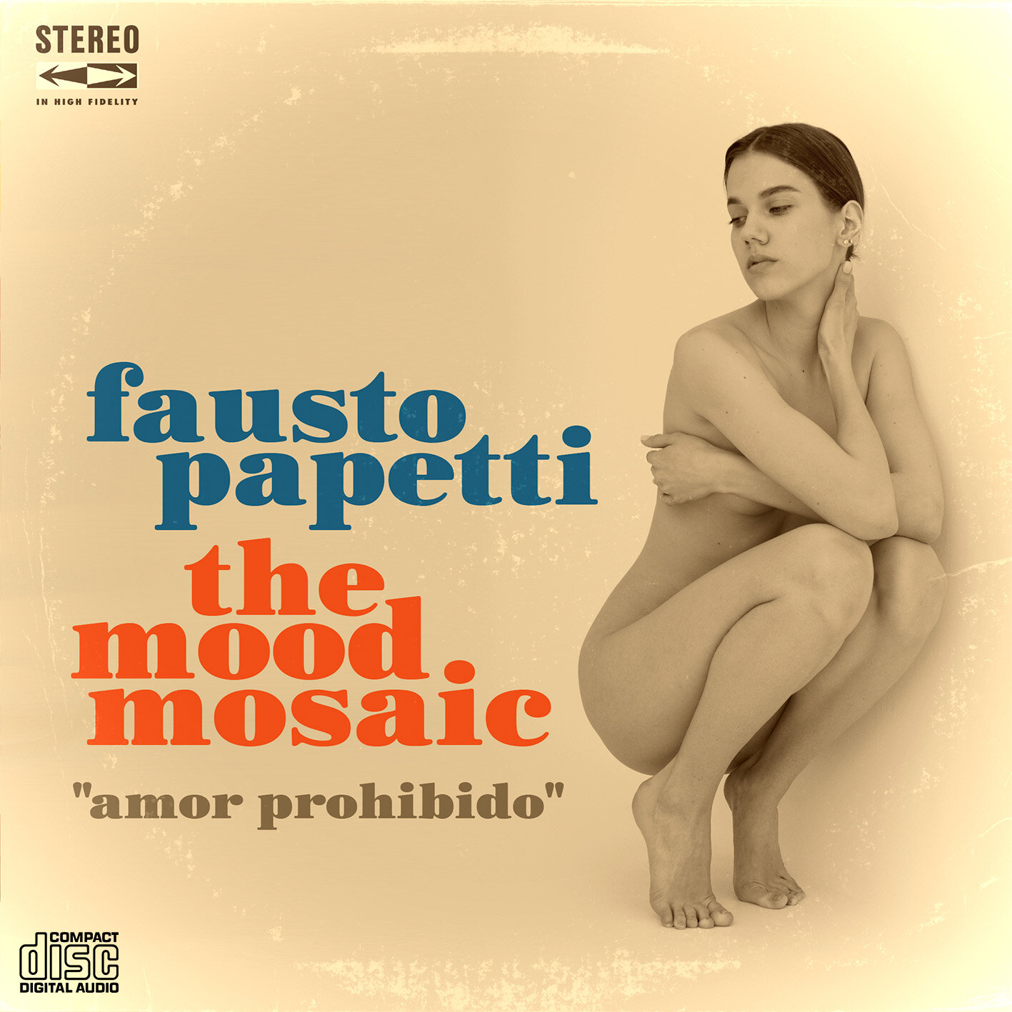 Fausto Papetti & The Mood Mosaic - Amor Prohibido (Vibraciones Sin Aliento) 2026 (запись на CD-R)