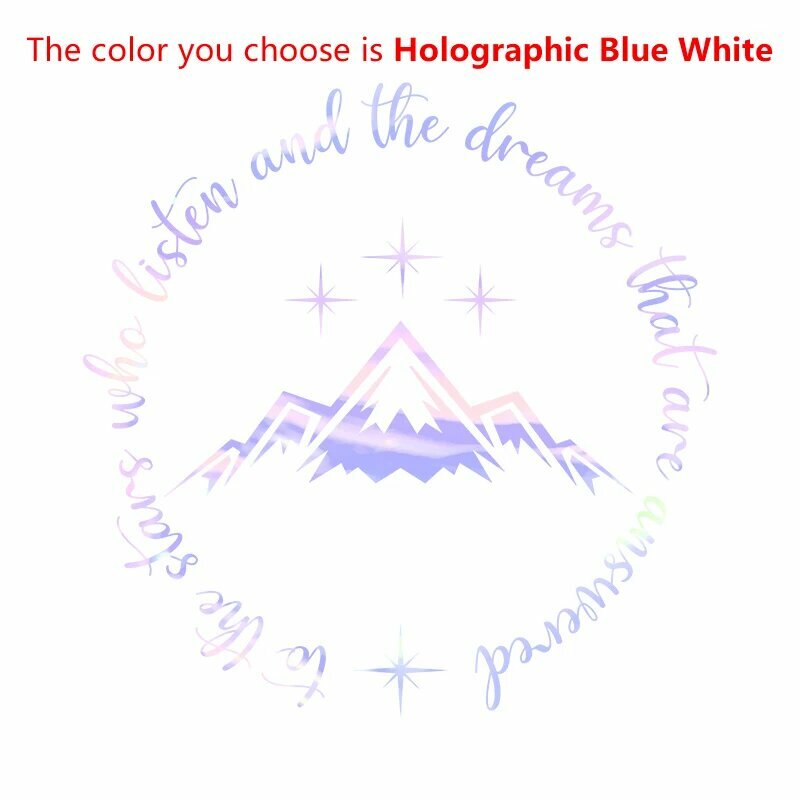 Наклейки на стену Velaris Kasamanis, Holographic Blue White