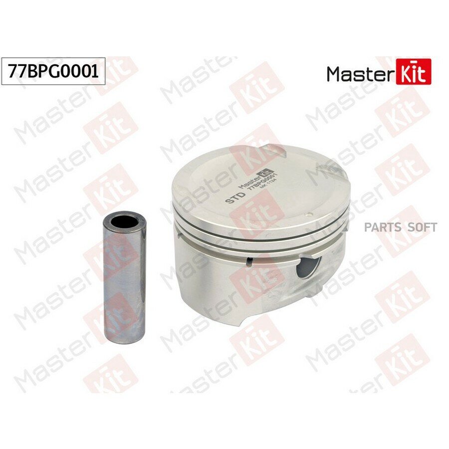 MASTERKIT 77BPG0001 Поршень с пальцем (без колец) (STD) CHEVROLET 1.6 16V