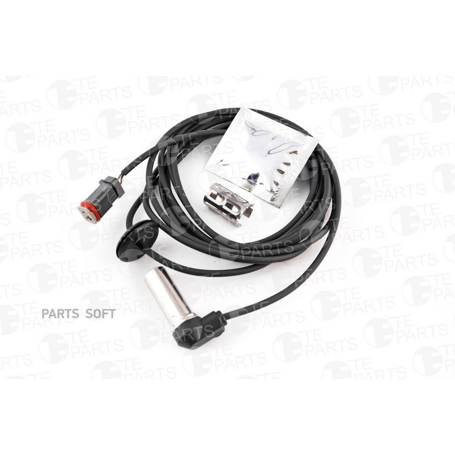 TE PARTS 10321430 Датчик ABS (угловой, длина кабеля = 3650мм, без кольца фиксации кабеля)Комплект втулка и смазка