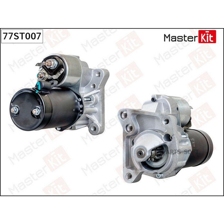 MASTERKIT 77ST007 77ST007 Стартер\ RENAULT ->03 (1.1kw)