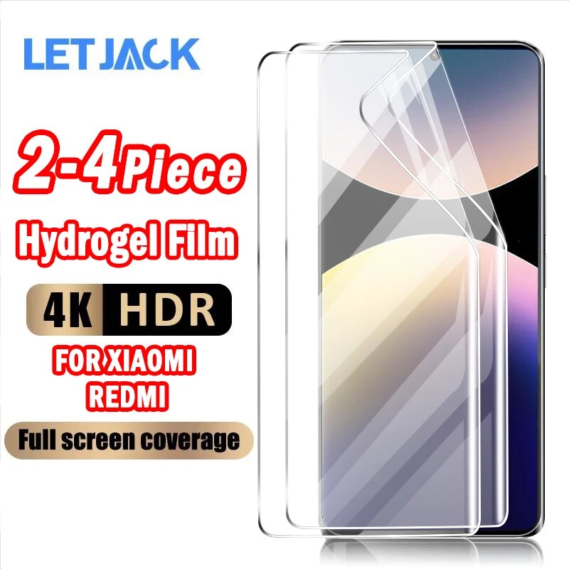 Защитная пленка Redmi Note 14 Pro 4G, 2шт.