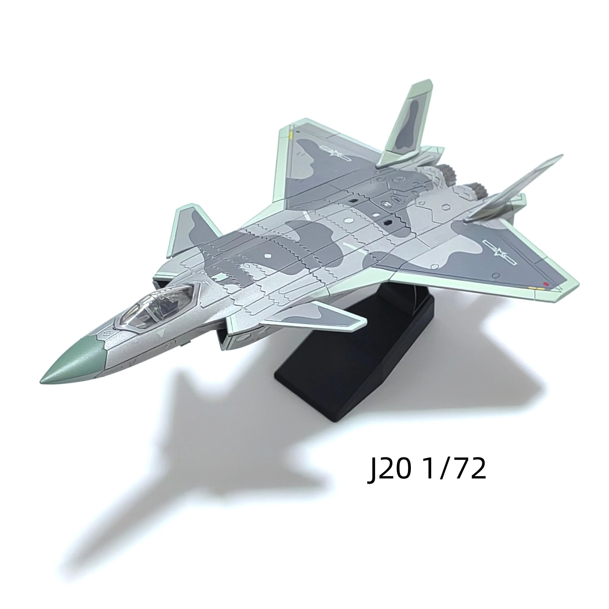 Пластиковые модели самолетов SU-57S, F-14, SU-25 J20-1-72-PZ-1