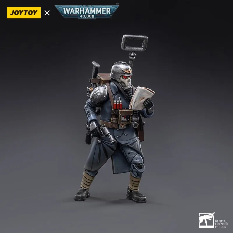 JOYTOY Dark Source Warhammer 40K Krieg Death Korps Veteran Squad фигурка JT2689