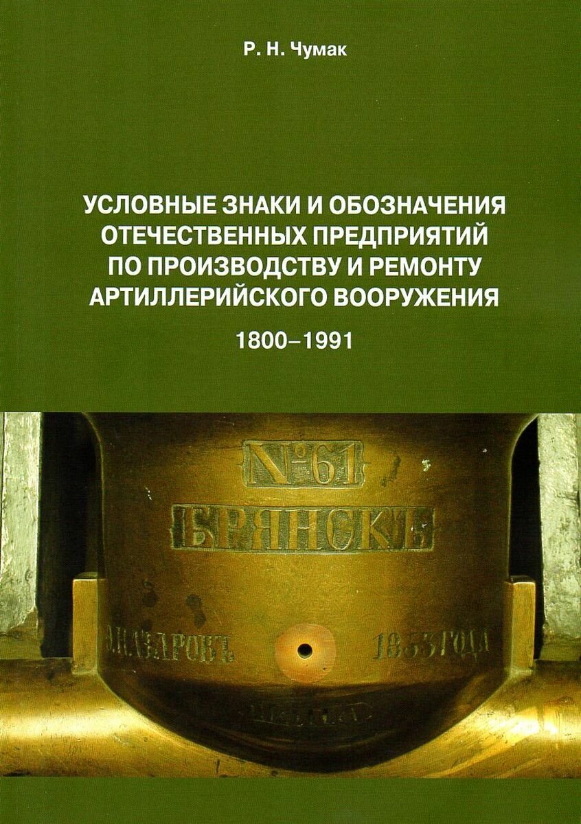 Условные знаки и обозначения отечественных предприятий по производству и ремонту артиллерийского вооружения (1800-1991)