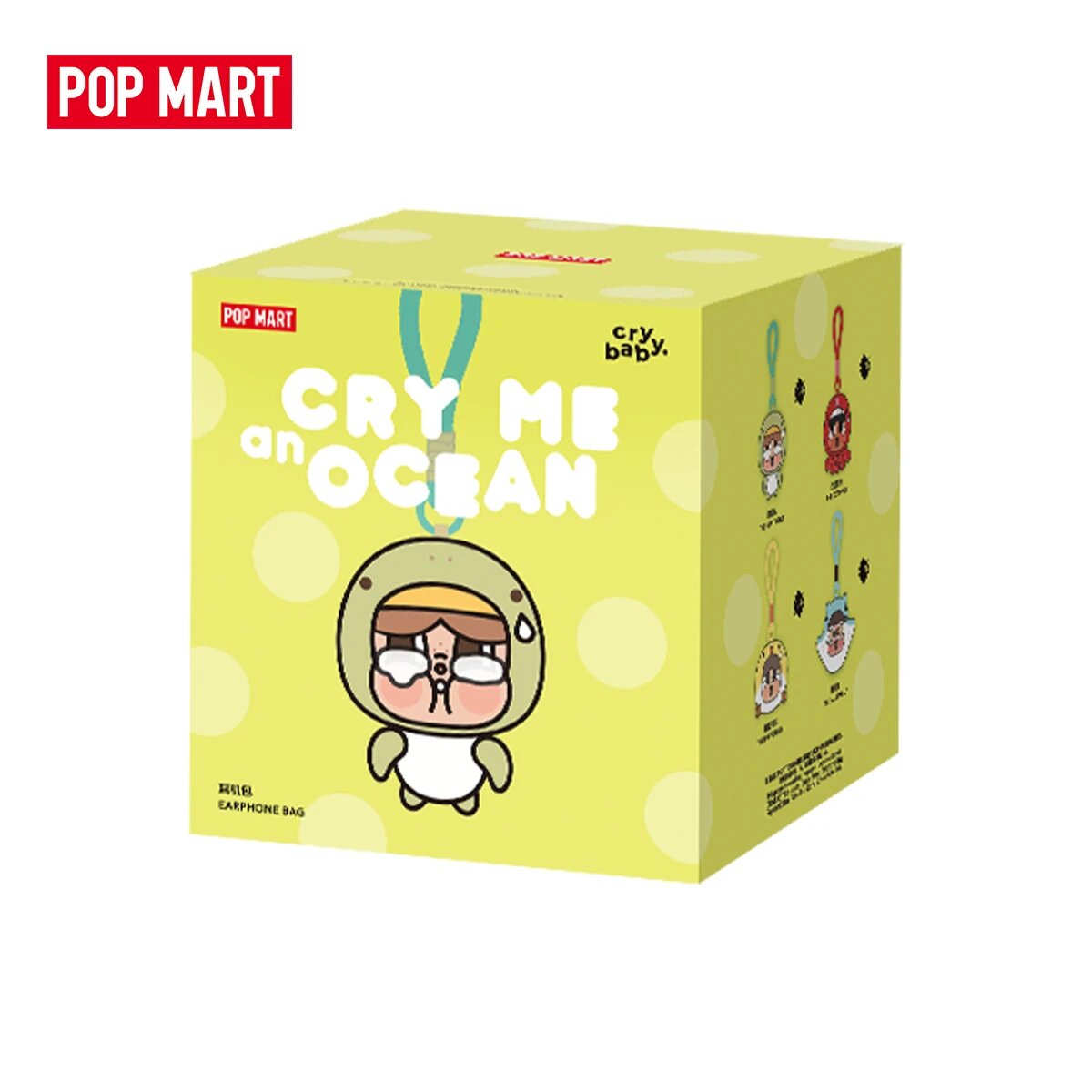 POP MART CRYBABY чехол для наушников 1 Single Box