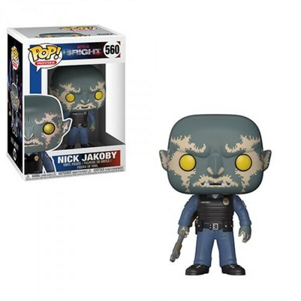 Фигурка Funko POP Nick Jakoby (Vaulted) из фильма Bright Netflix / Ник Джакоби из Яркость Нетфликс, Фанко ПОП
