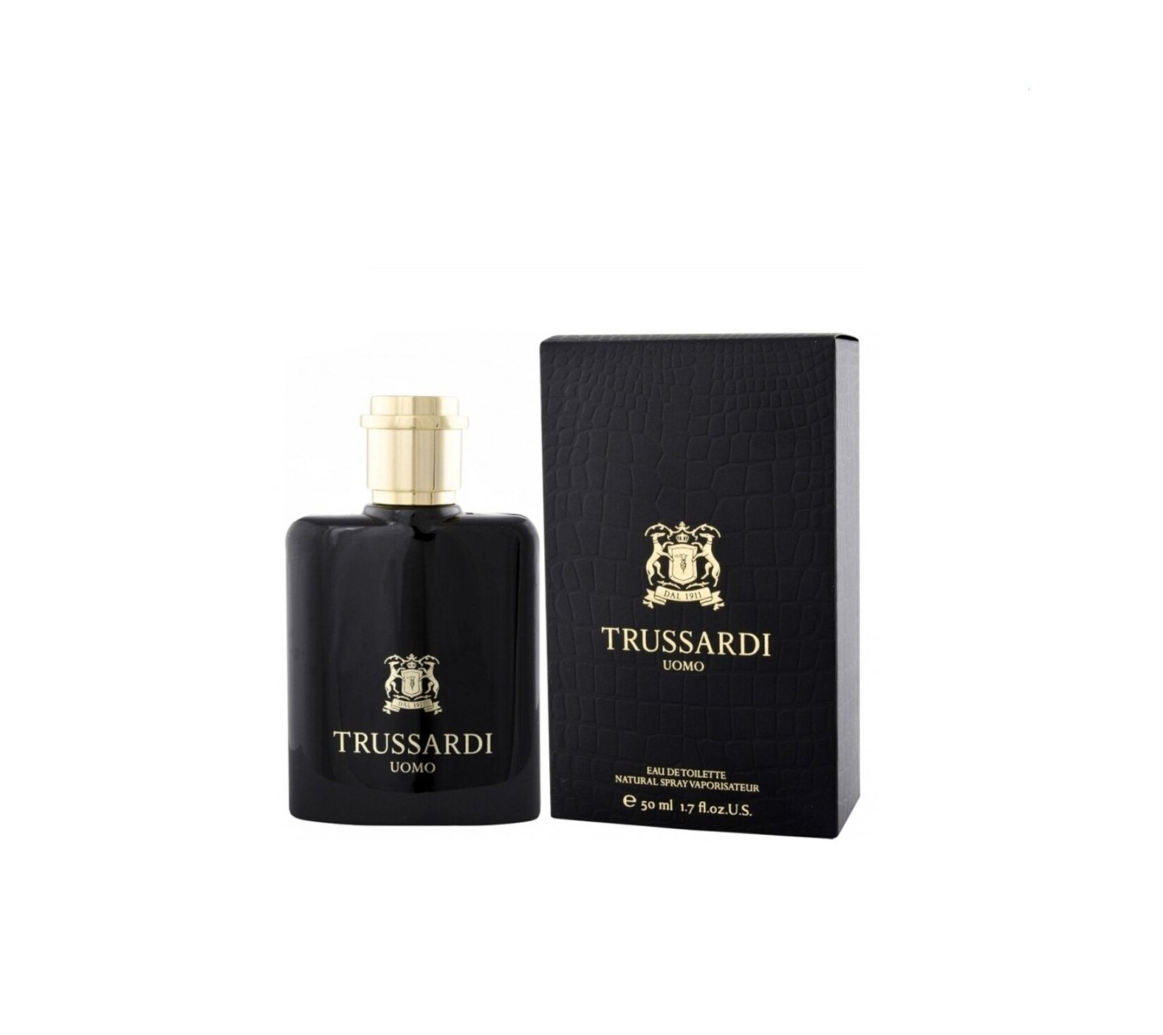 Trussardi Uomo 50 мл туалетная вода мужская, фужерные, кожаные