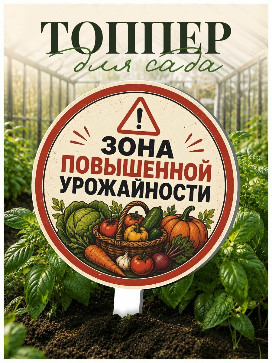 Фигурки для сада Урожай - Овощи