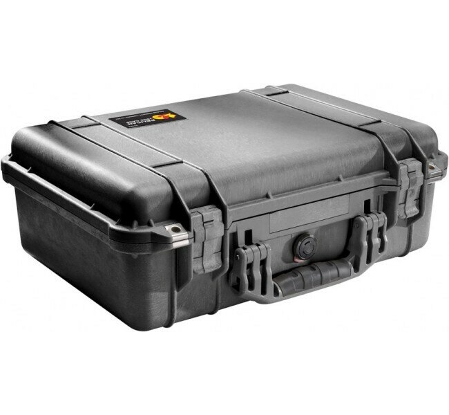 Защитный кейс Peli 1500 Protector черный с поропластом