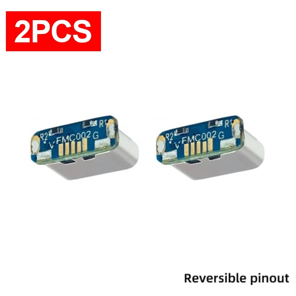 Разъемы Type-C BAPPSUS, серебристые, для пайки 2PCS-B