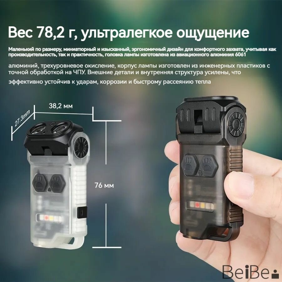 TrustFire Фонарь-прожектор — фото 1
