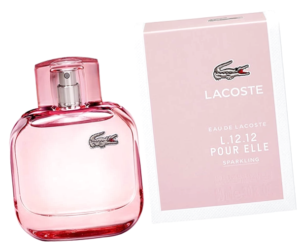 Женская туалетная вода Лакост розовые 90 мл / Lacoste Pour Elle Sparkling