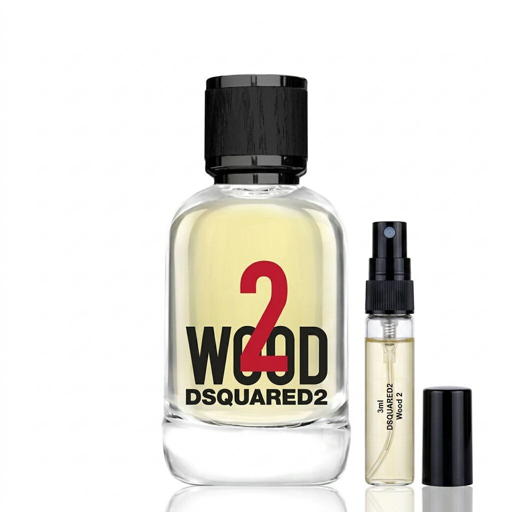 WOOD, 3 мл пробник, древесно-пряный унисекс-парфюм