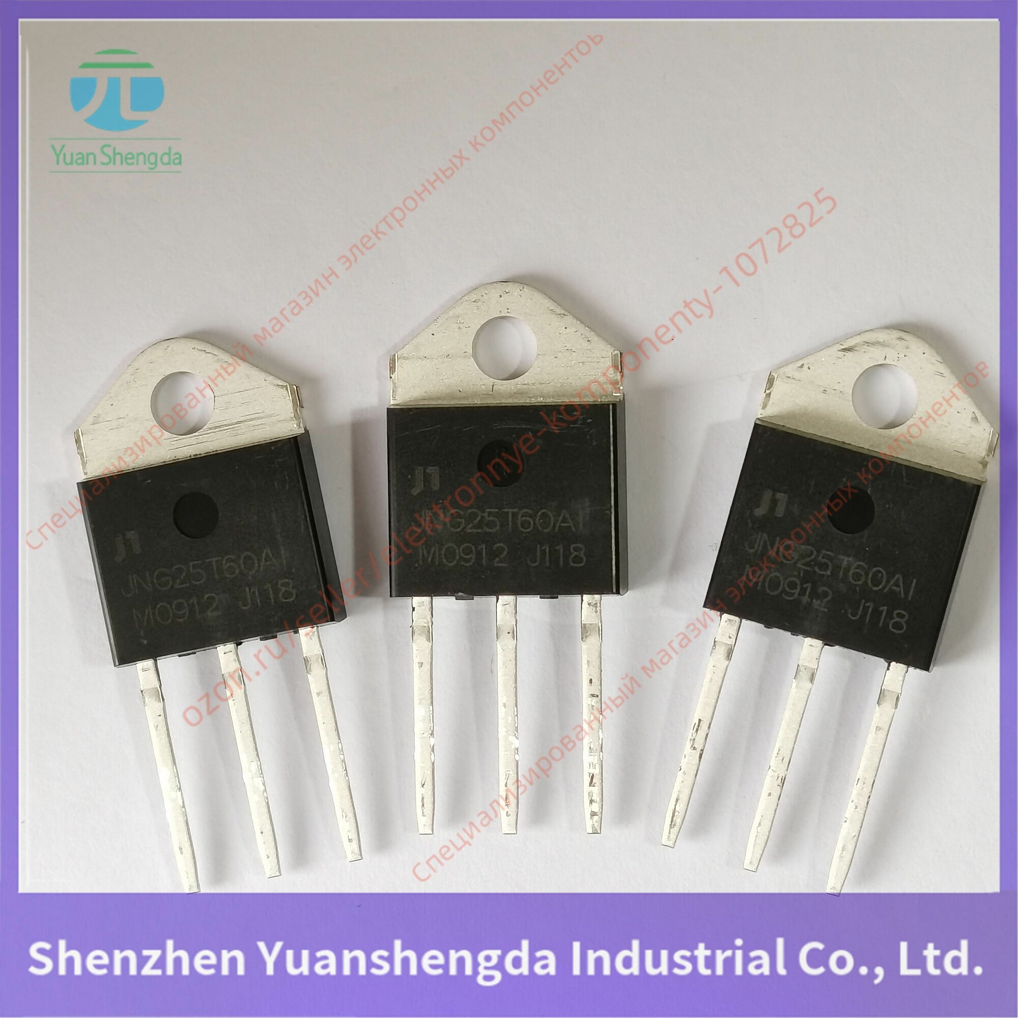 5шт TO-3P Промышленные контрольные IGBT однотрубные 25A 600V JNG25T60AI