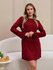 Платье BUY-TEX.RU домашнее женское, размер 42-44, бордо