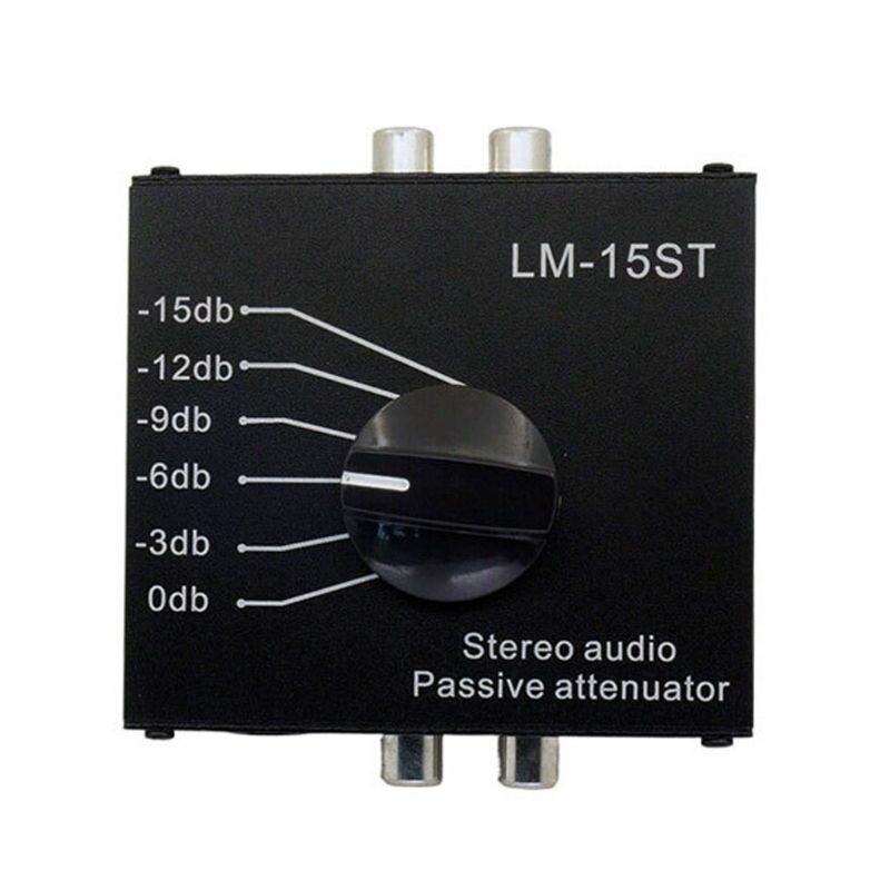 Пассивный стереоаттенюатор звука