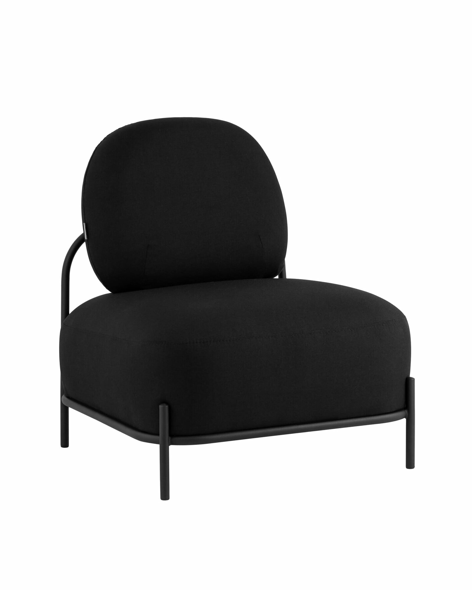 Кресло STOOL GROUP Стоун Рогожка черный Размеры: Высота 780мм Глубина 680мм Ширина 710мм