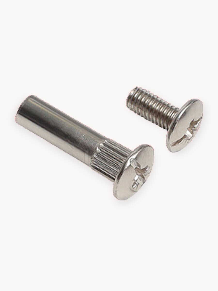 Стяжка межсекционная М6, 8х30 + 15. - 20 штук - Эксклюзивно от ШкафыТут. РФ