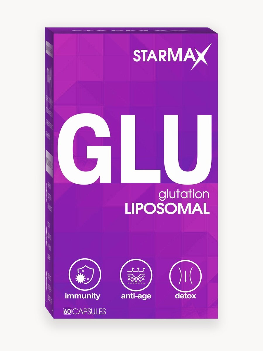 Глутатион Вектор-Медика, 382мг, антиоксидантный эффект, 60 капсул