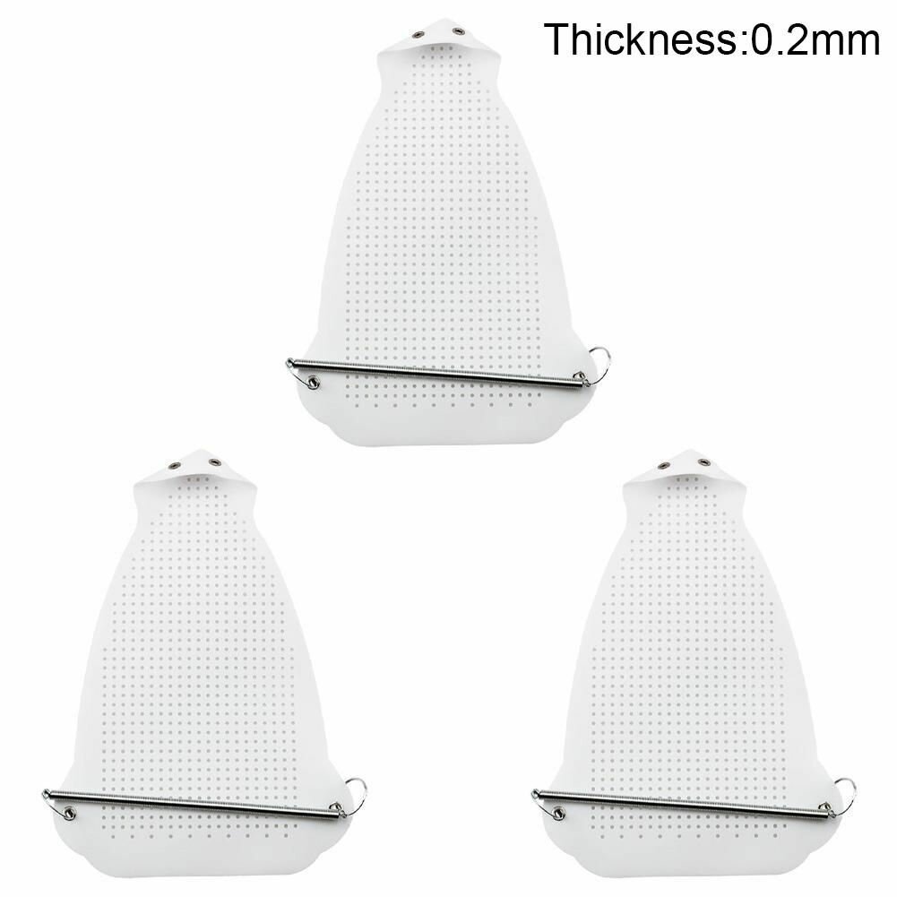 1/3 шт Универсальный защитный чехол для электрических и паровых утюгов 0,2 мм, Предотвращает пригорание одежды