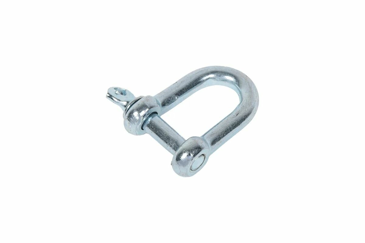 Скоба такелажная STEELREX прямой тип, цинк, 8 мм, упаковка 2 шт. 0507008000W100000210