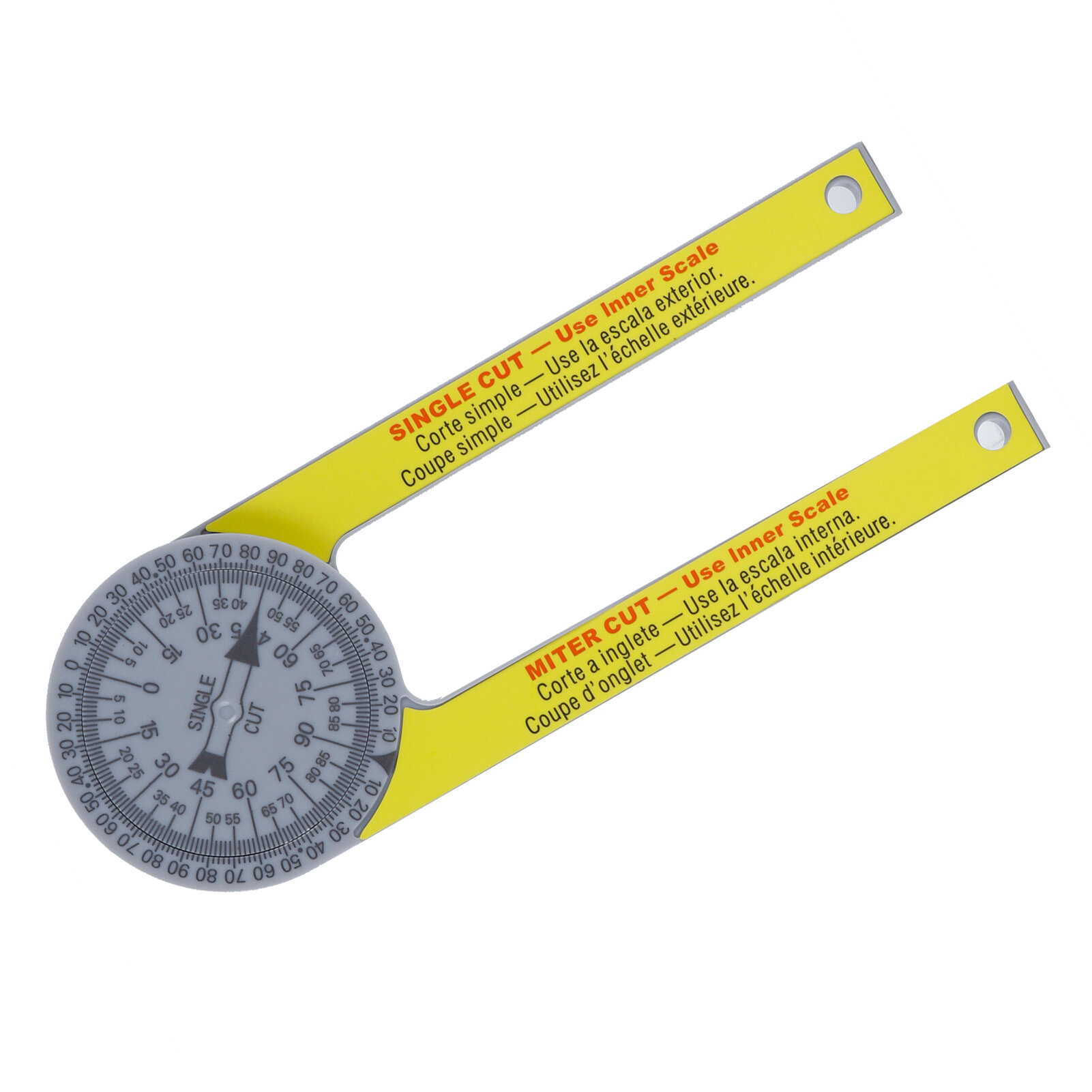 Miter Saw Protractor Portable Calibration 3-Dimensional Goniometer Angle Finder Tools — фото 1