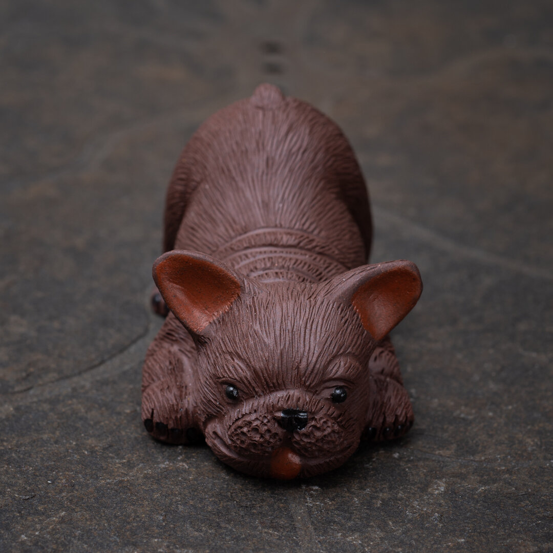 Глиняная фигурка "Бульдог"