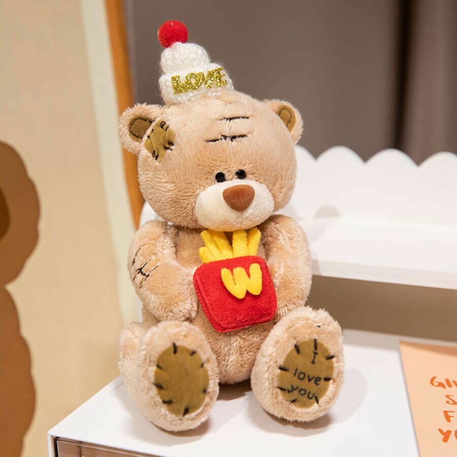 Мягкая игрушка медведь 15 cm, Пара свадебных медвежат, Подарки для семейных пар