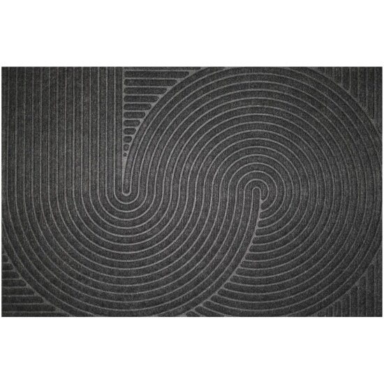 Коврик Blabar влаговпитывающий 90х120см Dzen ПП на резине серый