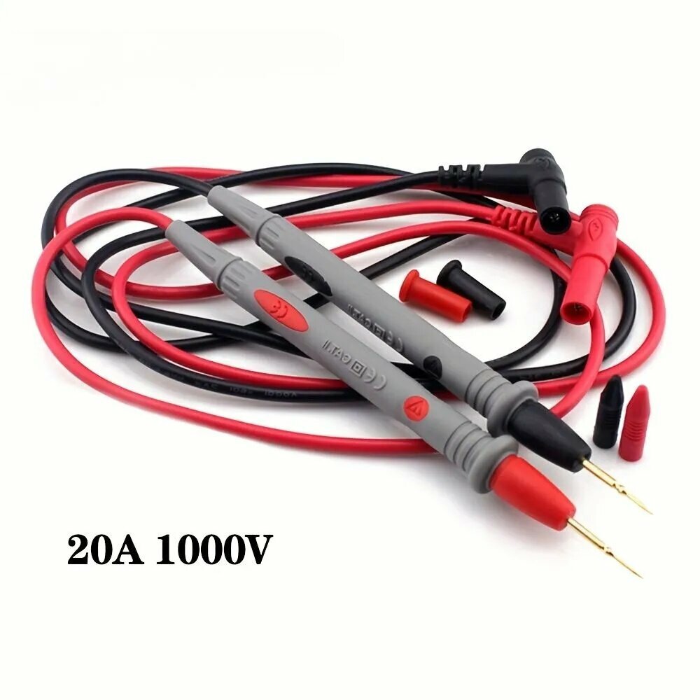 Набор измерительных аксессуаров, для мультиметра, длина 1050 мм, 20 A