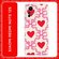 Чехол на Xiaomi Redmi Note 12S / Сяоми Редми Ноут 12S с принтом "Hearts and ribb...