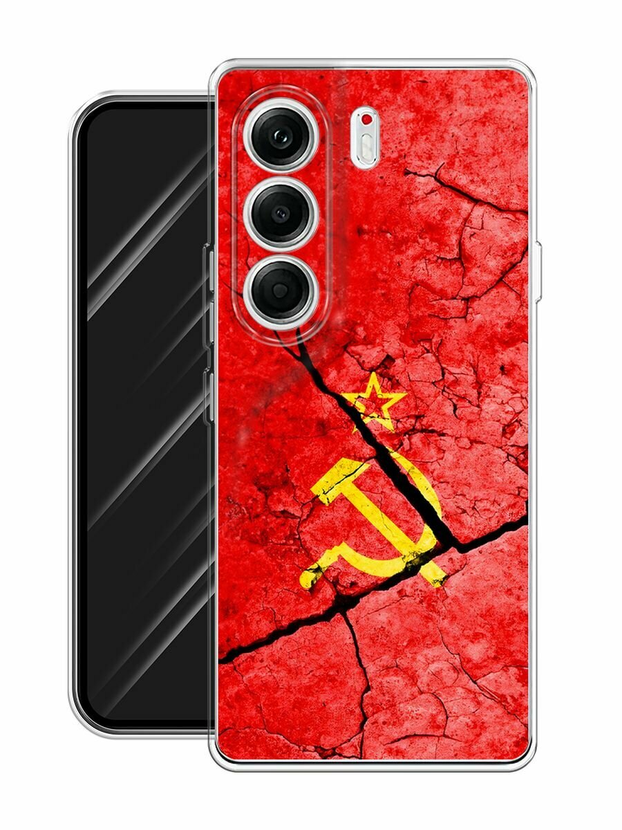Чехол на Tecno Camon 40 Pro / Текно Камон 40 Про с принтом "СССР" — фото 1