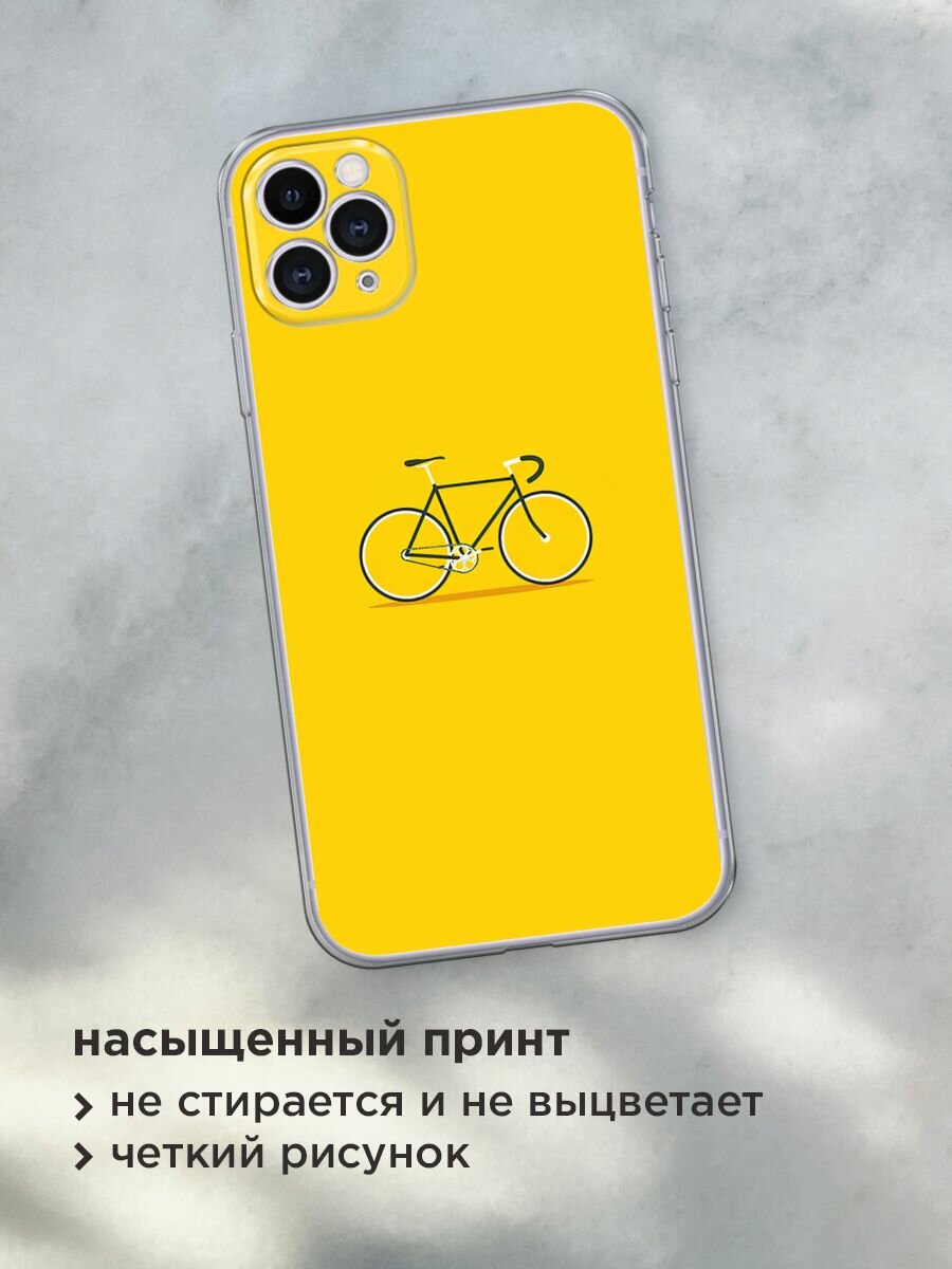 Чехол на Apple iPhone 11 Pro / Айфон 11 Про с принтом "Хобби велосипед 1" — фото 1