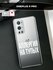 Чехол на OnePlus 9 Pro / ВанПлас 9 Про с принтом "Аллергия на тупых", прозрачный