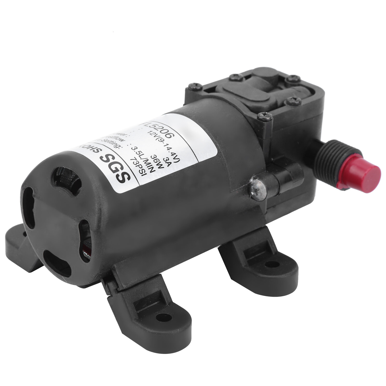 Мембранный насос Micro DC Electric 73PSI 3.5L/MIN G1/2in 12V36W Гидравлическое оборудование