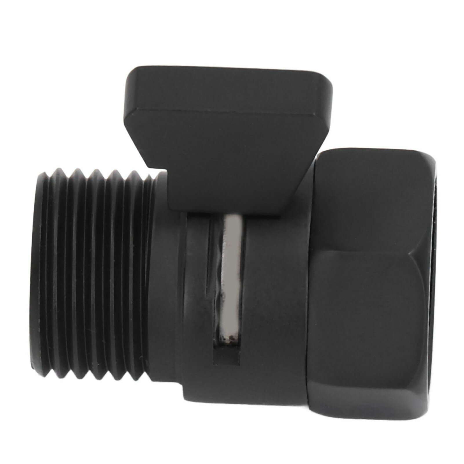 G1/2 запорный клапан латунный клапан управления водой черный распылитель для душевой насадки для бытовой ванной комнаты