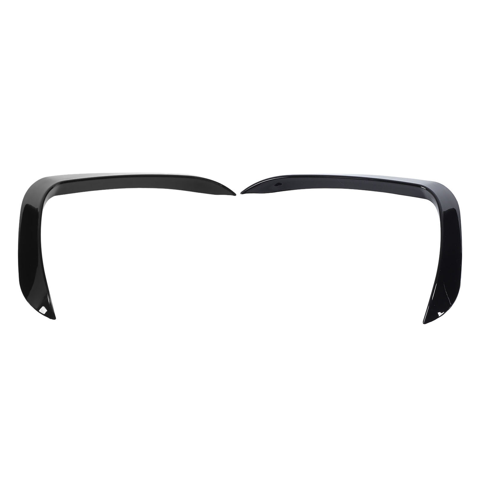 Пара переднего бампера спойлер спортивный дизайн Улучшенная аэродинамика Высокая стабильность для X5 F15 M Sport Glossy Black