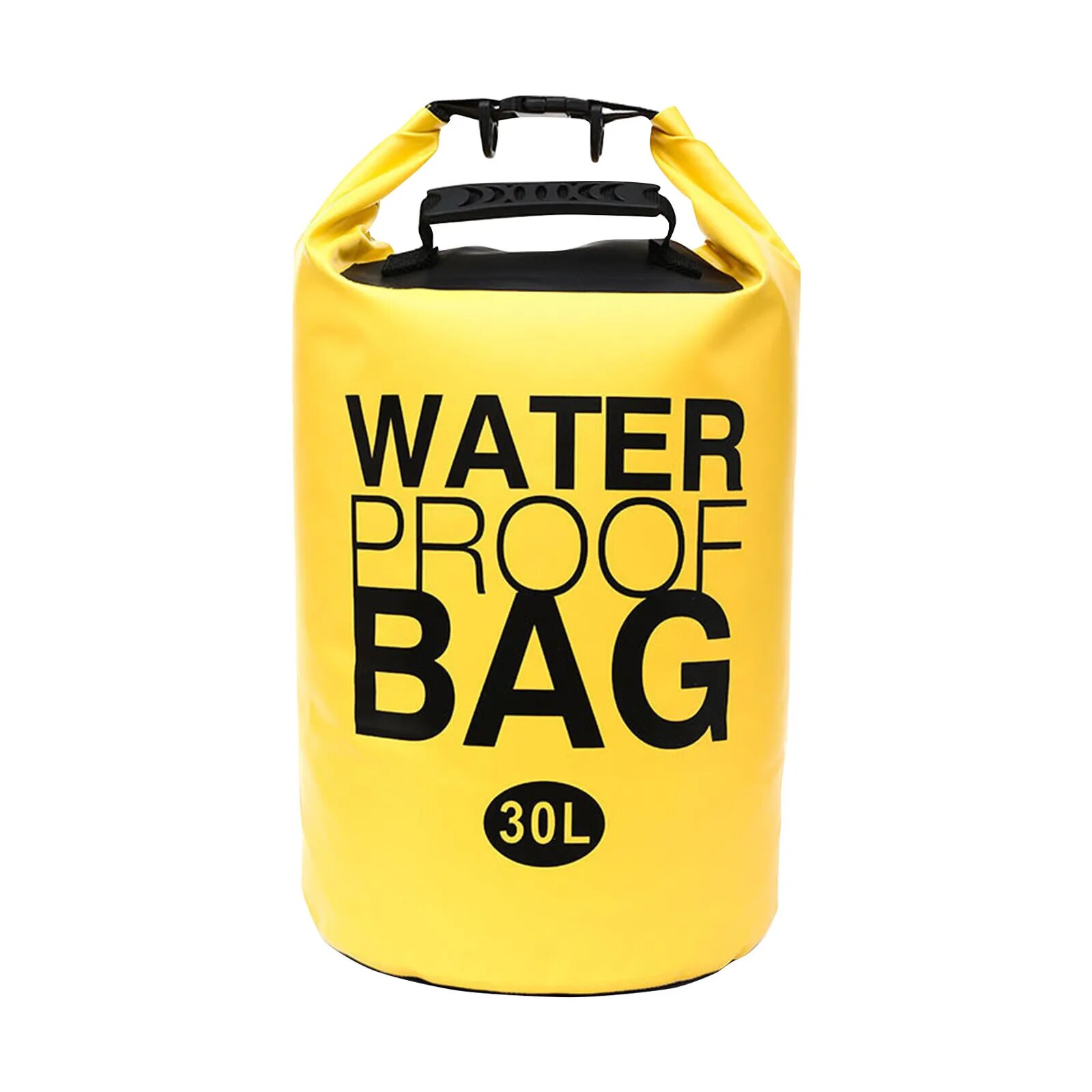 Водонепроницаемый сухой биг-бэг 30 л Roll Top Sack сохраняет снаряжение сухим для рафтинга, катания на лодках, плавания, кемпинга, рыбалки, водонепроницаемого рюкзака