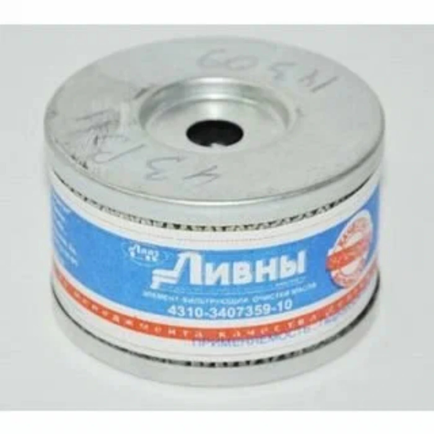 Элемент фильтра насоса ГУР Ливны 4310-3407359-10, для моторных масел, высота 22мм