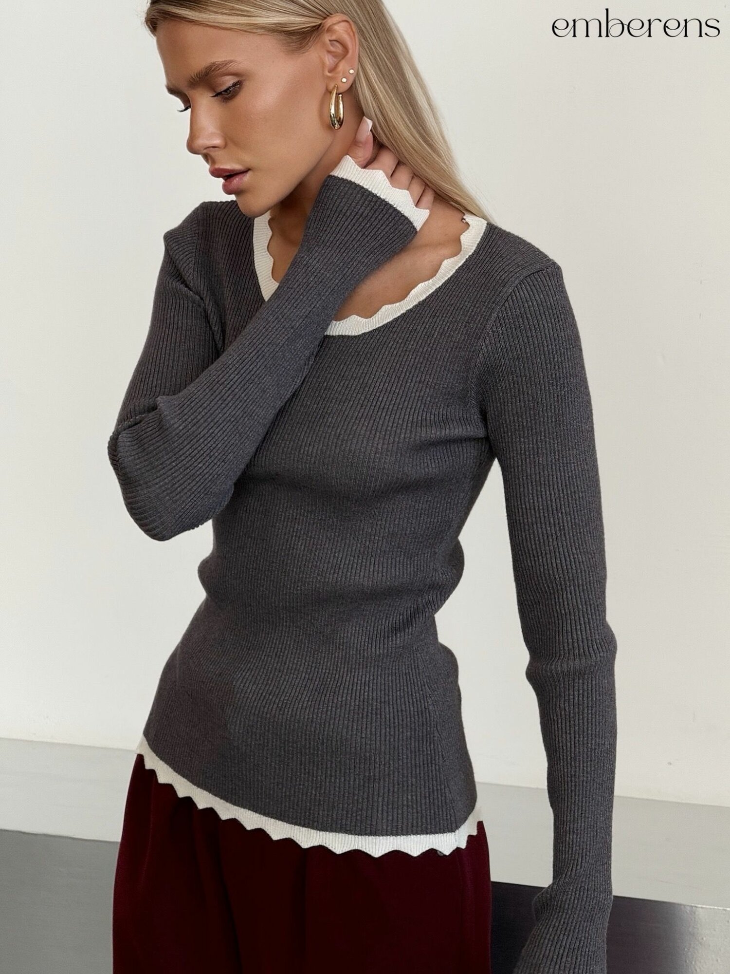 Лонгслив Осень-зима 2025