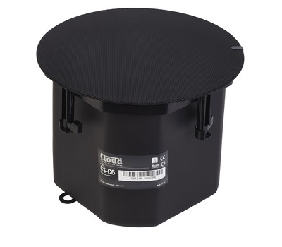 Cloud CS-C6B 6 - дюймовый, потолочный громкоговоритель, c глубоким профилем. Цвет: чёрный.
