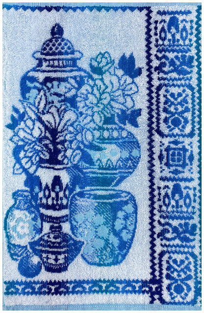 Полотенце махровое кухонное ручное, для рук и для лица, для посуды в подарок Утварь 30*50 см