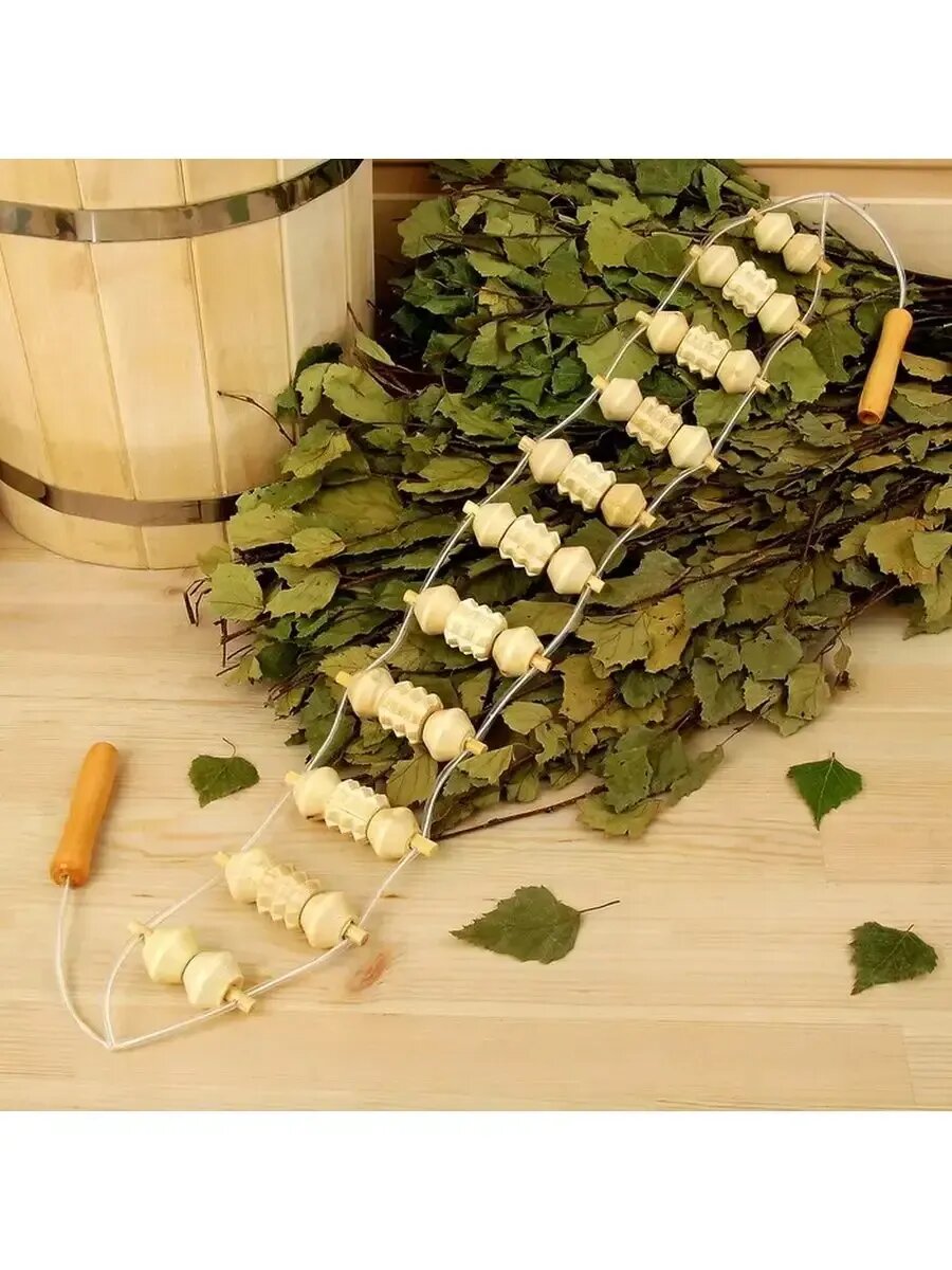 Массажер банный роликовый