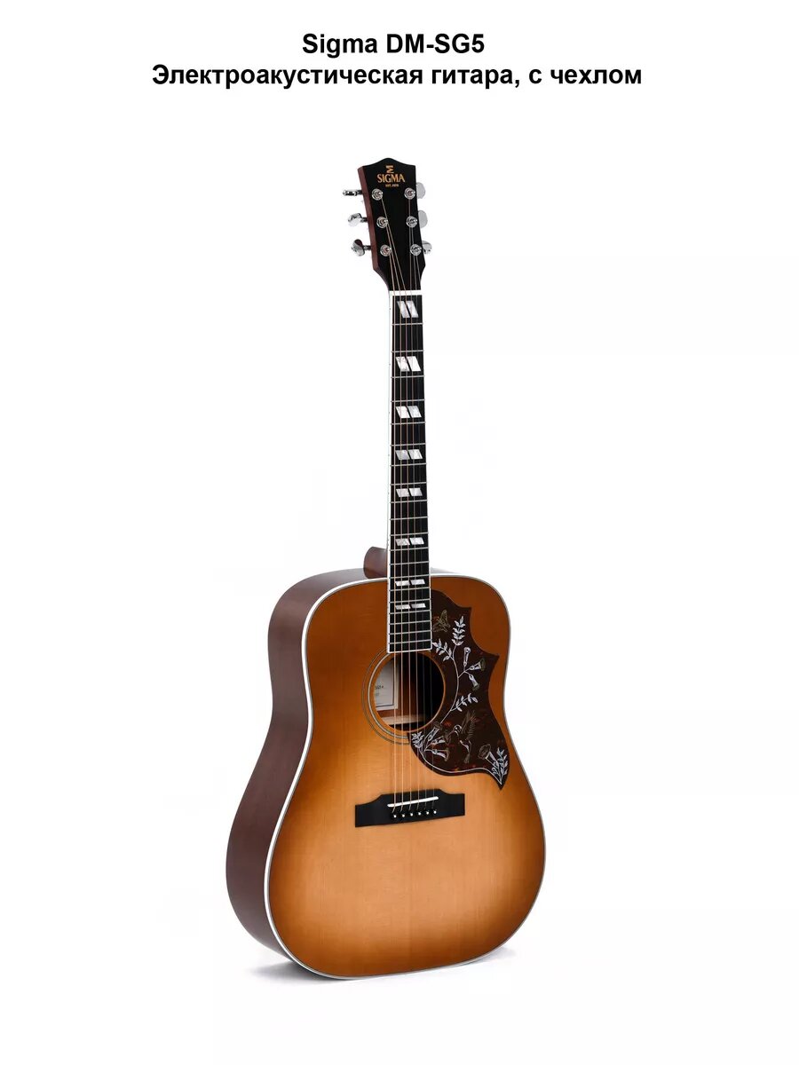 Sigma DM-SG5 - Электроакустическая гитара, с чехлом